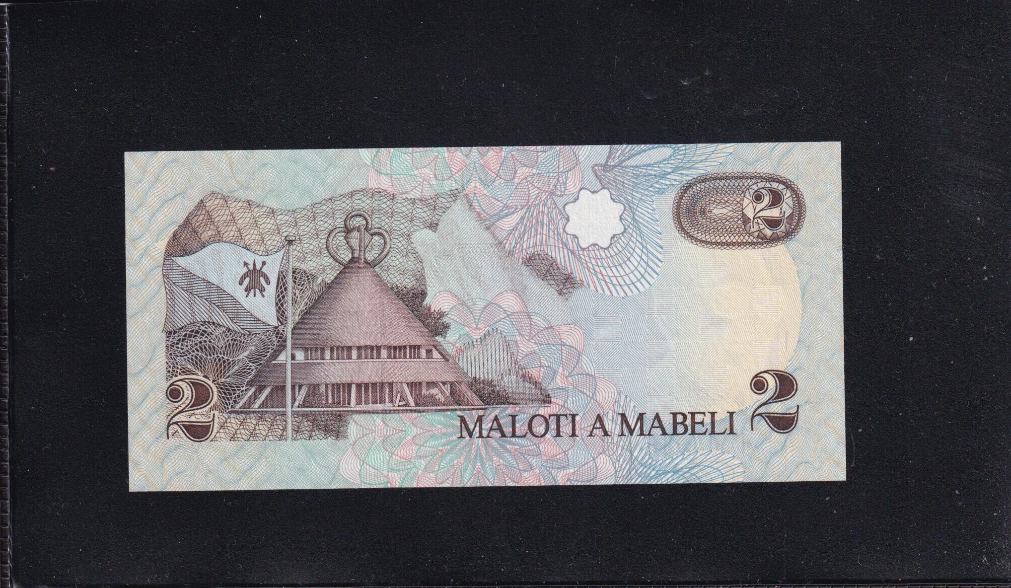 Lesotho 2 Maloti 1989 Kassenfrisch I, | MA-Shops