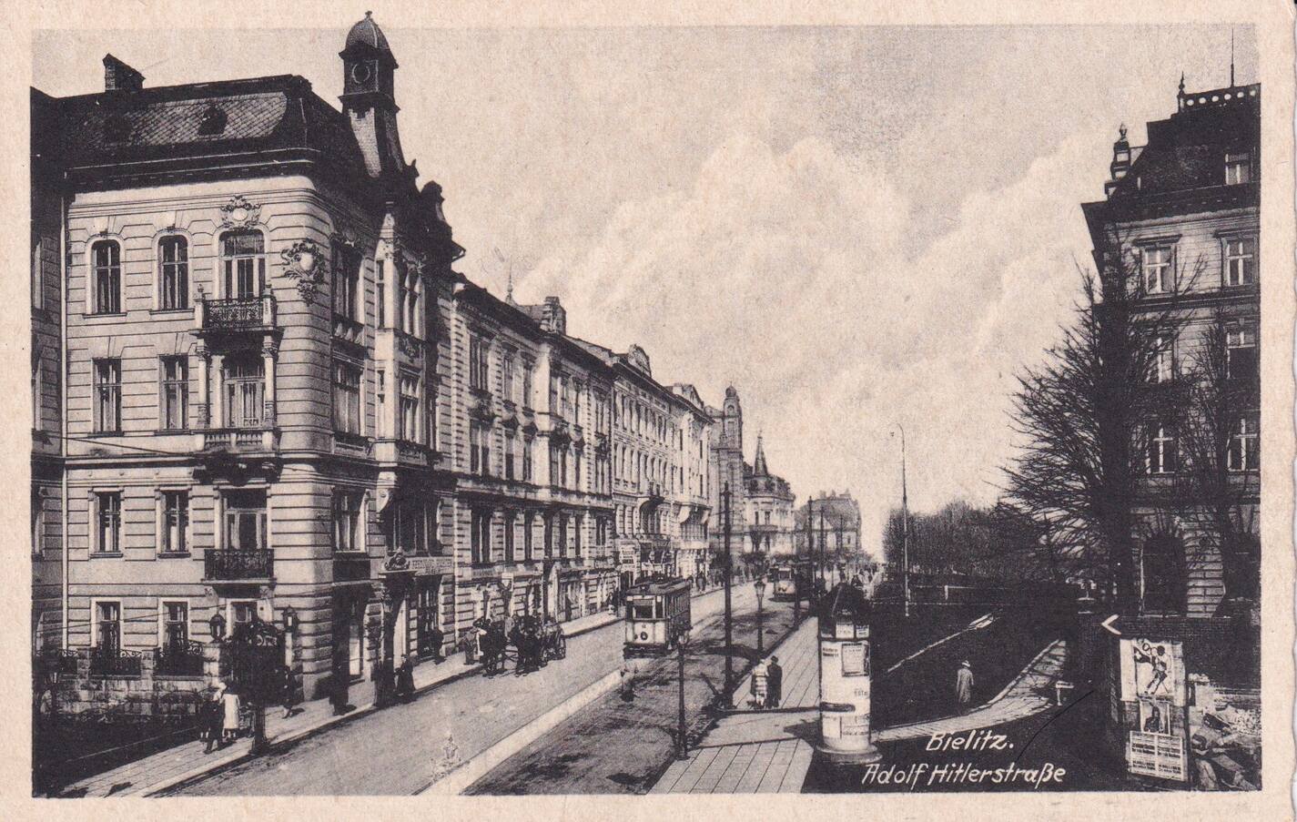 Deutsches Reich, Schlesien, Ansichtskarte 1940 Bielitz, ungelaufen ...