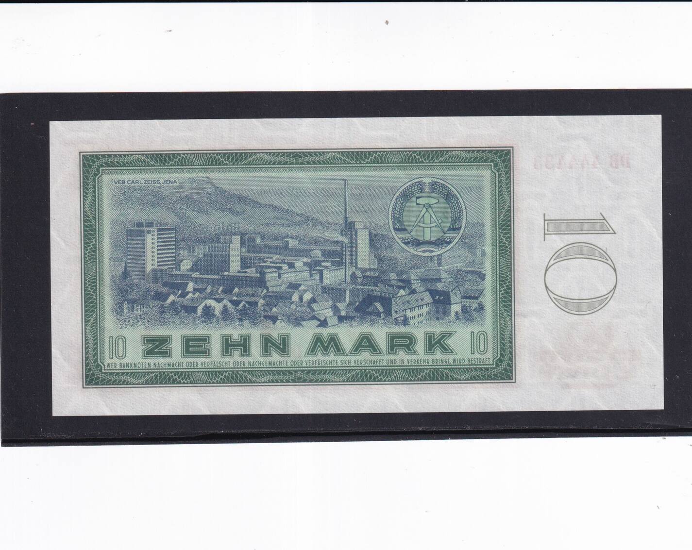Deutschland, DDR, 10 Mark 1964 Ro.355a, DDR-17a, Serie: DB ...