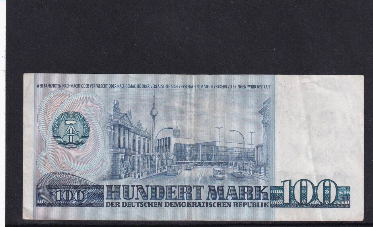 Deutschland, DDR, 100 Mark 1975 Ro.363a, DDR-25a, Erste Auflage ...