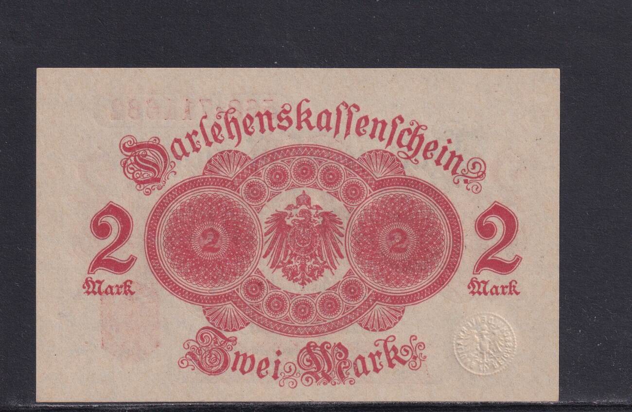Deutsches Reich, Kaiserreich, 2 Mark 1914 Ro.52b, DEU-59b, Erste ...