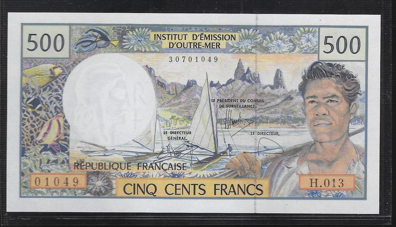 IEOM FRANCE. 500 CPF. (2009) Institut für überseeische Emissionen ...