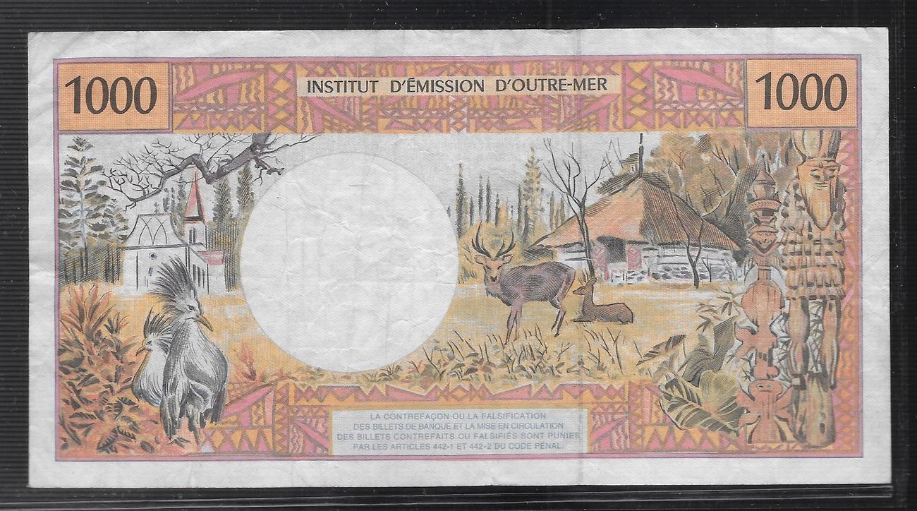 IEOM FRANCE. 1000 Francs CPF (2010) Institut für überseeische ...