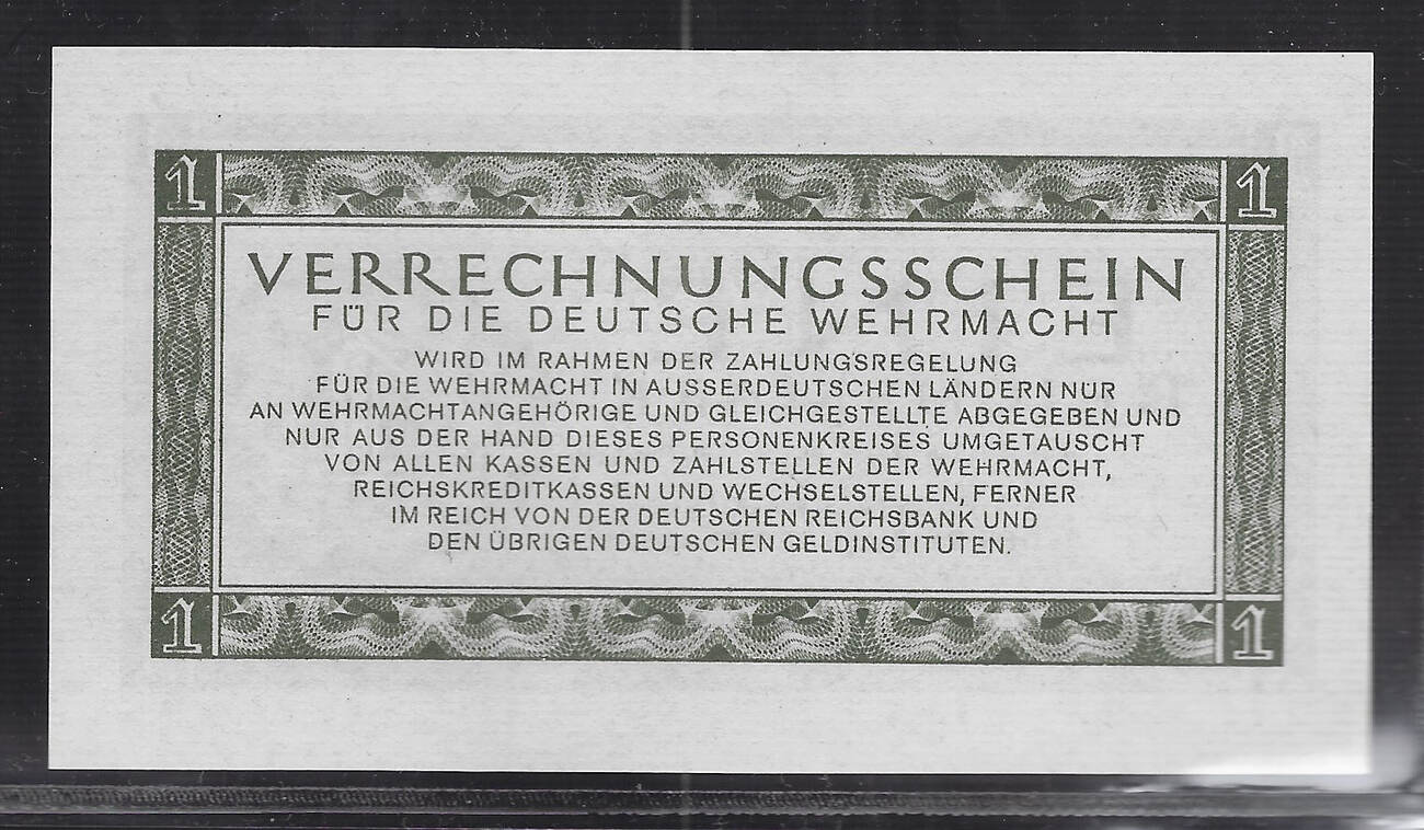 DEUTSCHLAND/ALLEMAGNE. 1 Reichsmark. 15/09/1944. III. REICH. Sans ...