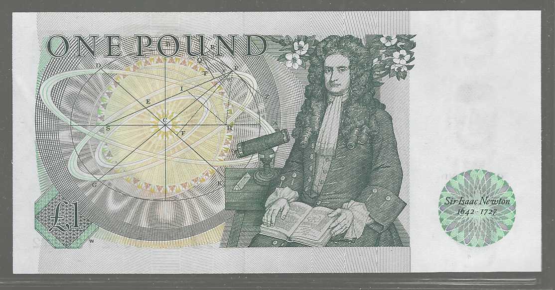 UNITED KINGDOM. GRANDE BRETAGNE. 1 Pound. (1981) .REINE ÉLISABETH II ...