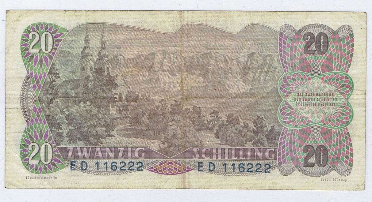 AUTRICHE 20 SCHILLING 2.7.1956 ED...... TTB | MA-Shops