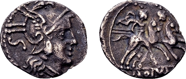 Roman Republic Sestertius Anonym. AR Sesterz (11mm, 0,61 gram) Rom 211 ...