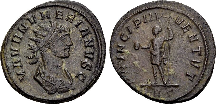 Roman Imperial Numerianus Caesar 282-283, AE Antoninianus (21mm, 4,18 ...