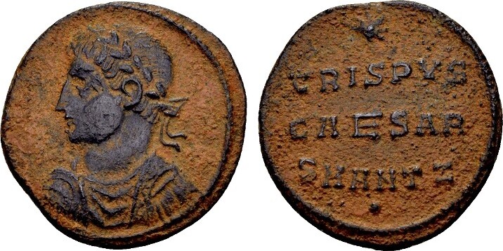 Roman Imperial Crispus Caesar 317-326, AE Follis (18mm, 2,27 gram ...