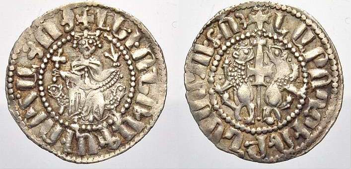 Armenien Tram Levon I. 1198-1219. Fast vorzüglich | MA-Shops