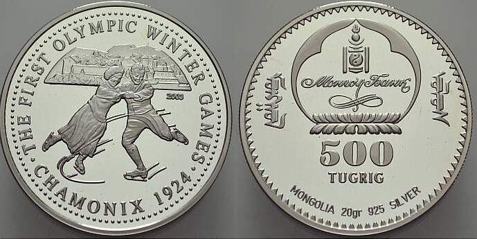 500 Tögrög 2003 Staat Mongolei seit 1992. Stempelglanz | MA-Shops