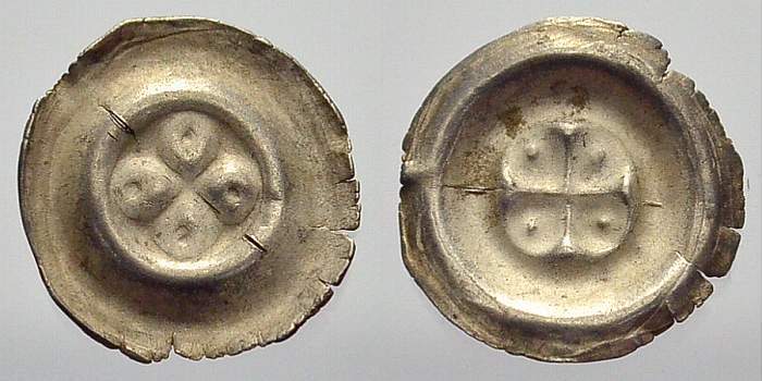 Pommern-Pyritz, Stadt (Pyrzyce) Brakteat Kl. Kratzer, sehr schön+ | MA ...