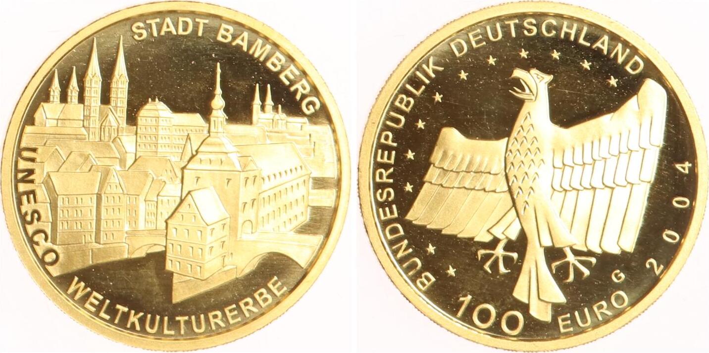 Bundesrepublik Deutschland 100 Euro 2004 G UNESCO Weltkulturerbestadt bundesrepublik-deutschland-100-euro-2004-g-unesco-weltkulturerbestadt