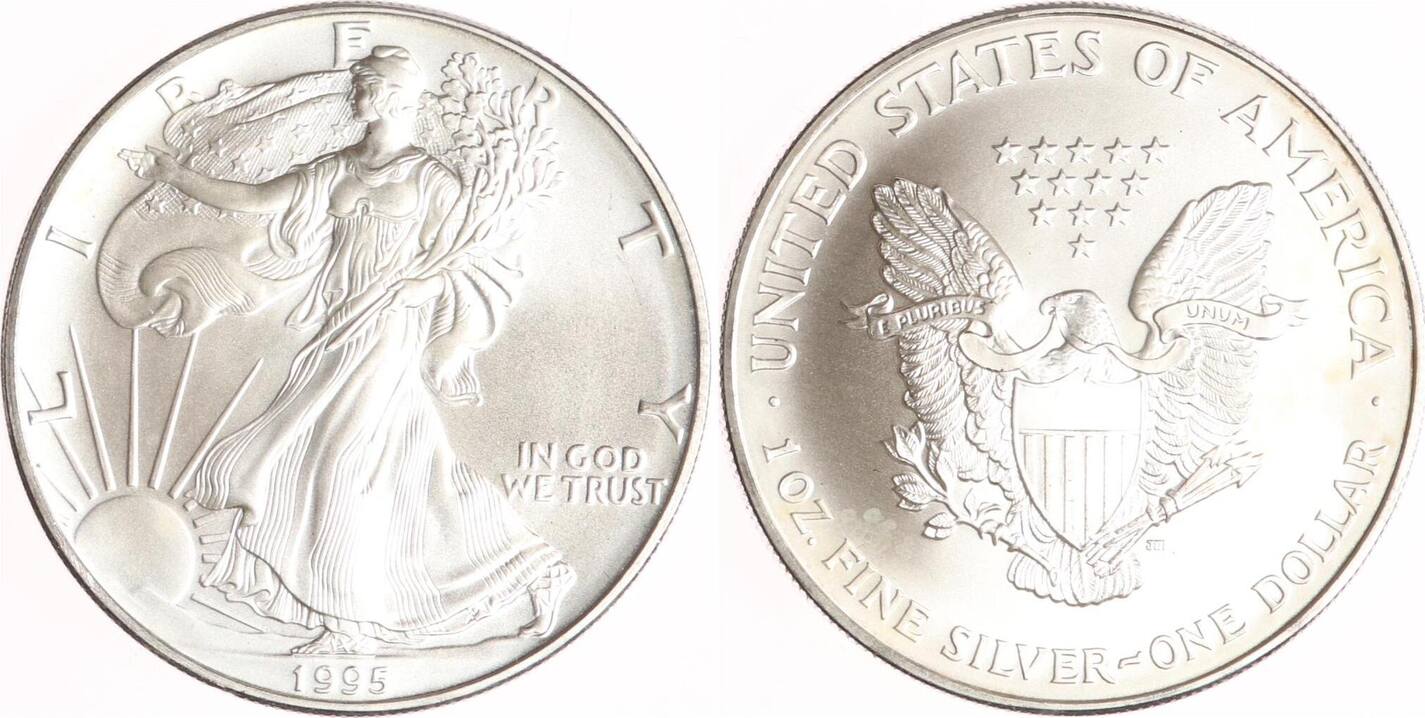 USA 1 Dollar 1995 American Eagle. Stempelglanz | MA-Shops