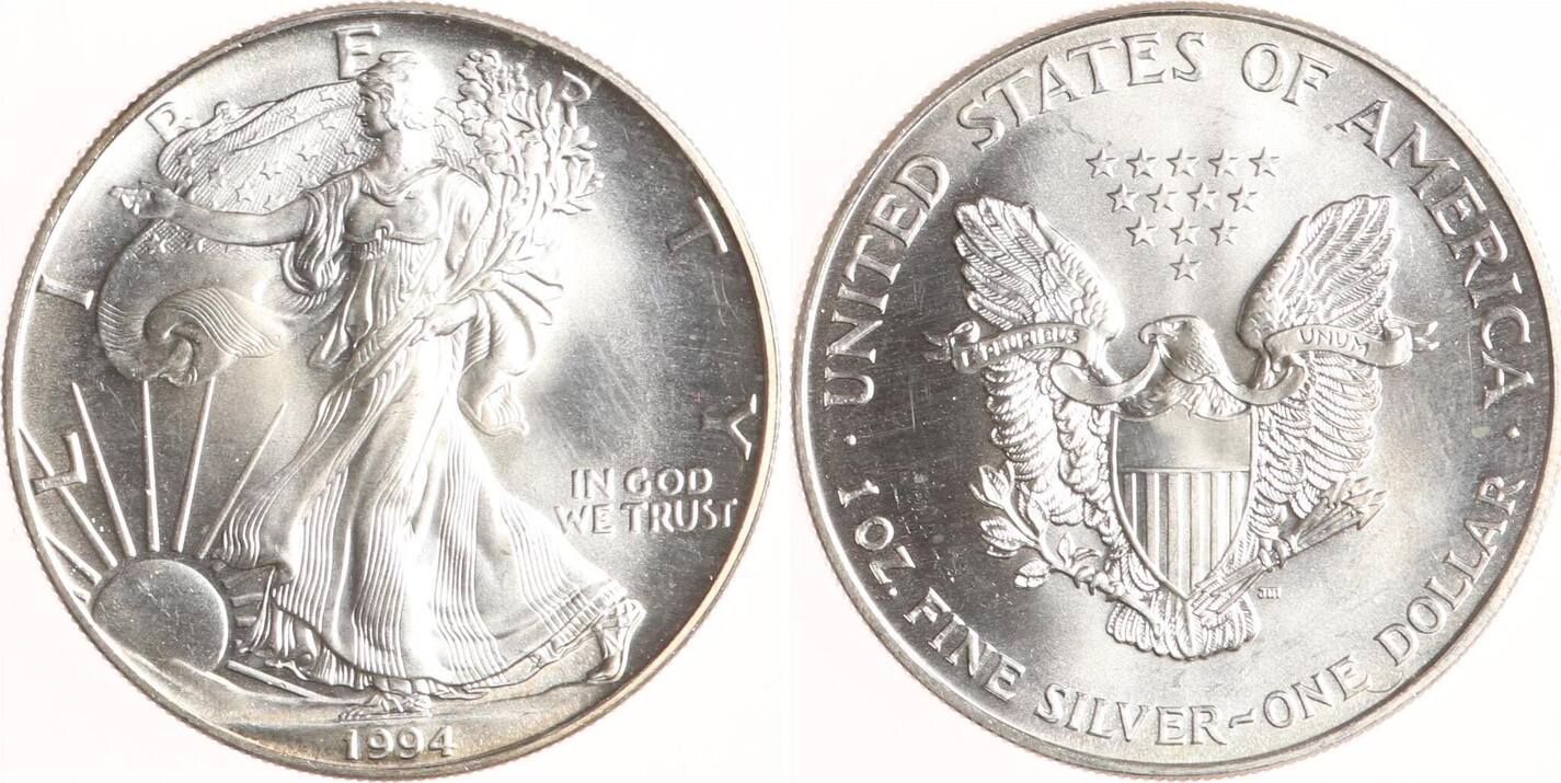 USA 1 Dollar 1994 American Eagle. Stempelglanz | MA-Shops