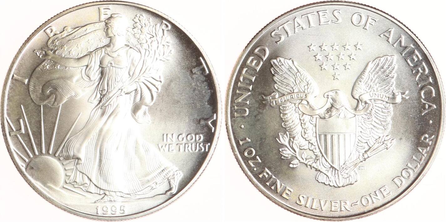 USA 1 Dollar 1995 American Eagle. Stempelglanz | MA-Shops