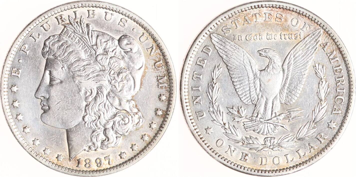 USA Morgan Dollar 1897 O Sehr schön | MA-Shops