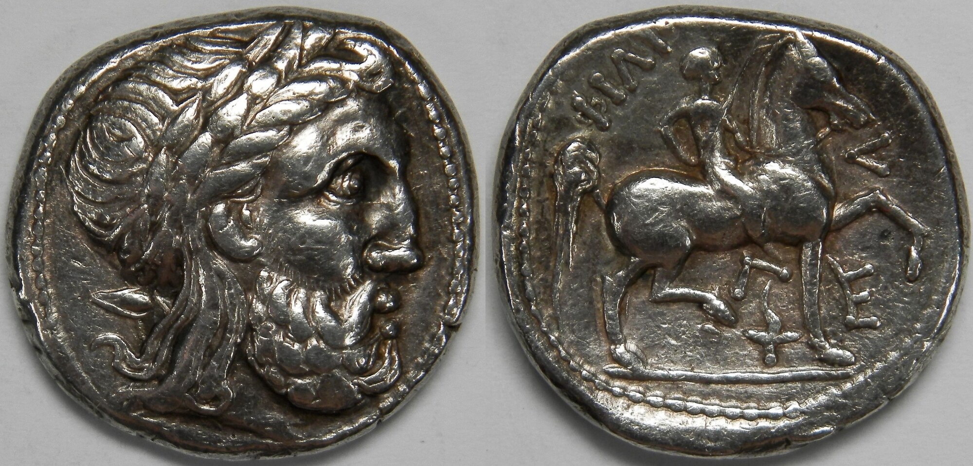 Eastern Celts AR Tetradrachm 3rd century BC Imitations of Philip II of ...