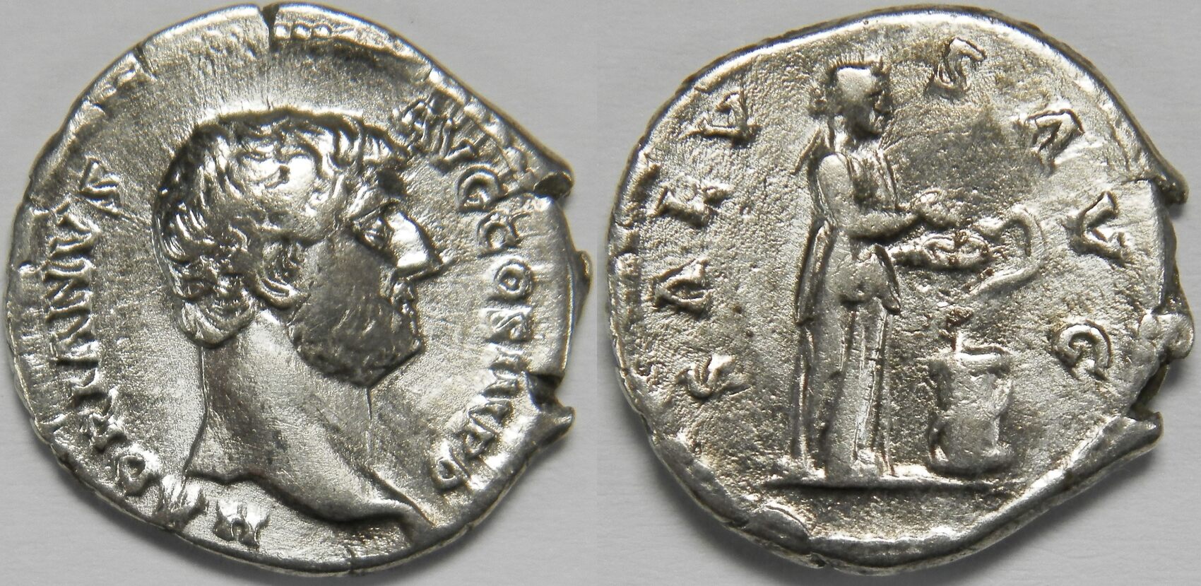 Roman Empire AR Denarius AD 130-138 Hadrian gVF | MA-Shops