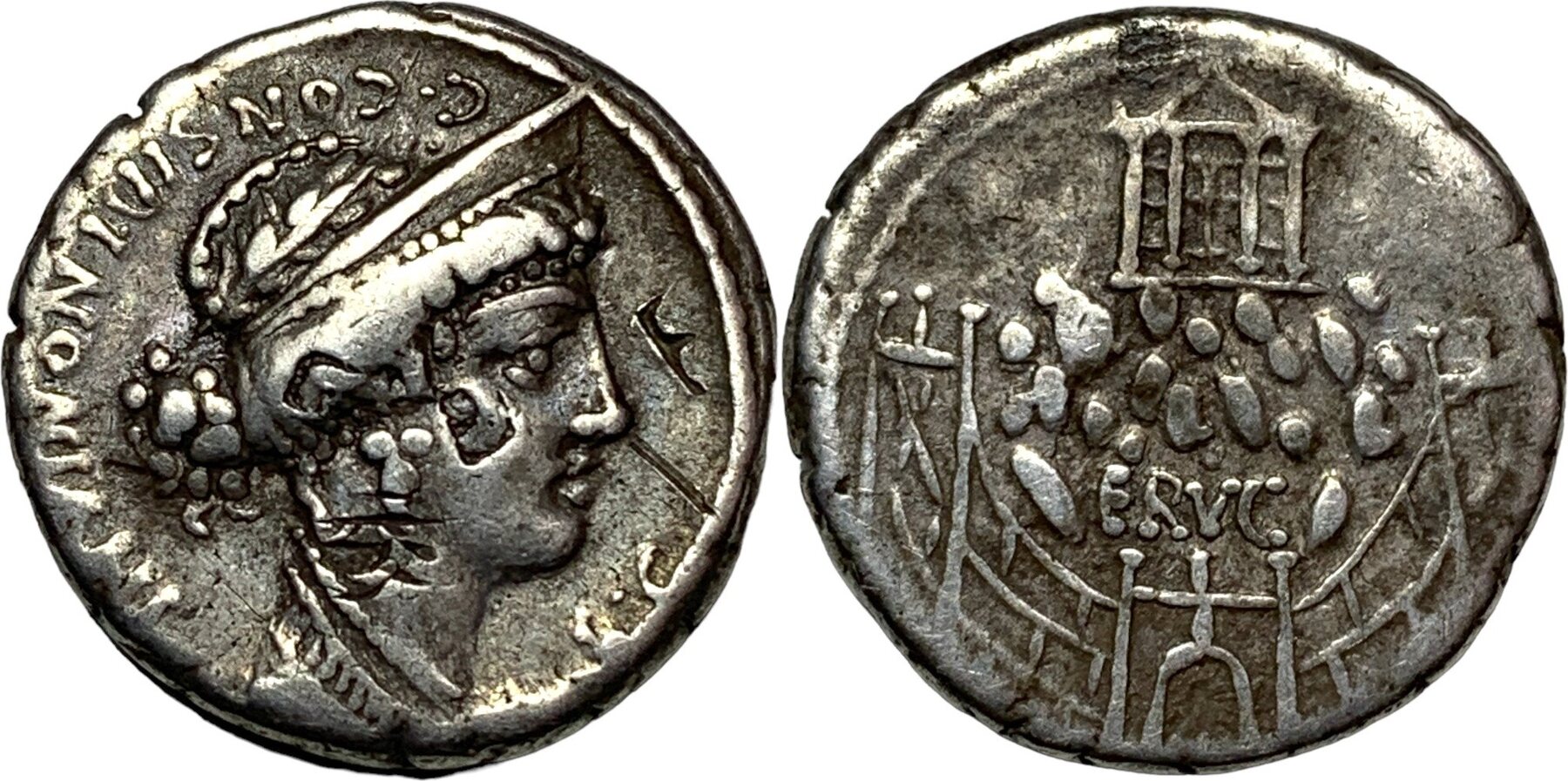 Rome Denarius 57 BC. Considia, denar, Roma ss | MA-Shops
