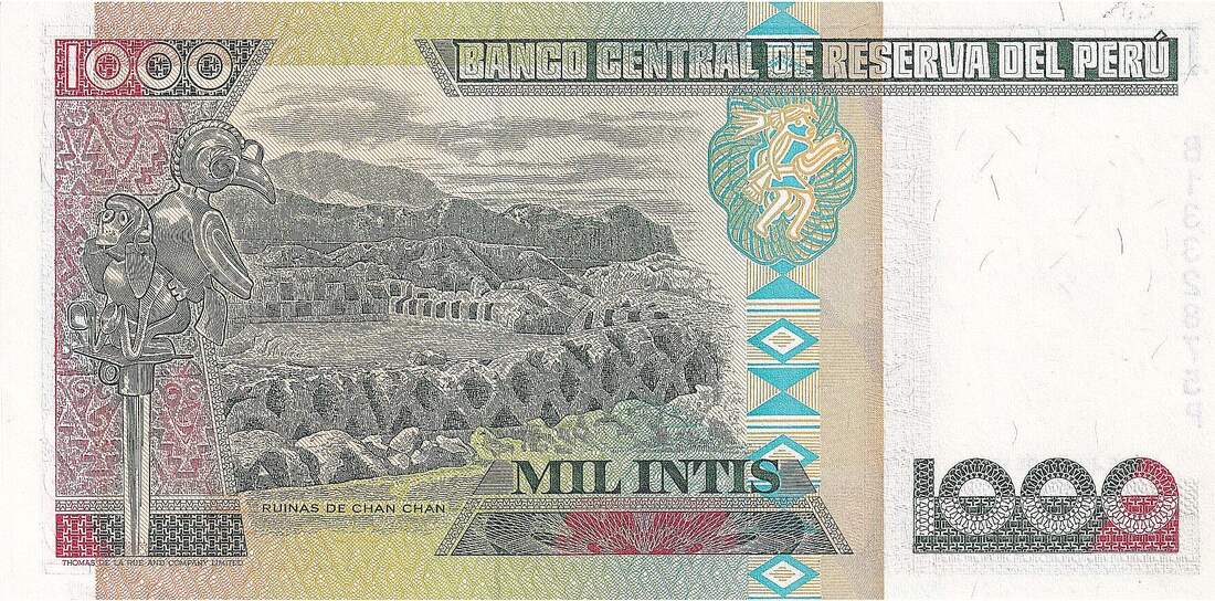Peru 1000 Intis 1988-06-28, KM:136b, UNZ | MA-Shops