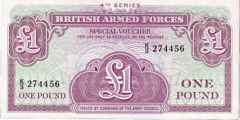 Großbritannien 1 Pound Geldschein, Undated (1962), KM:M36a, UNZ | MA-Shops