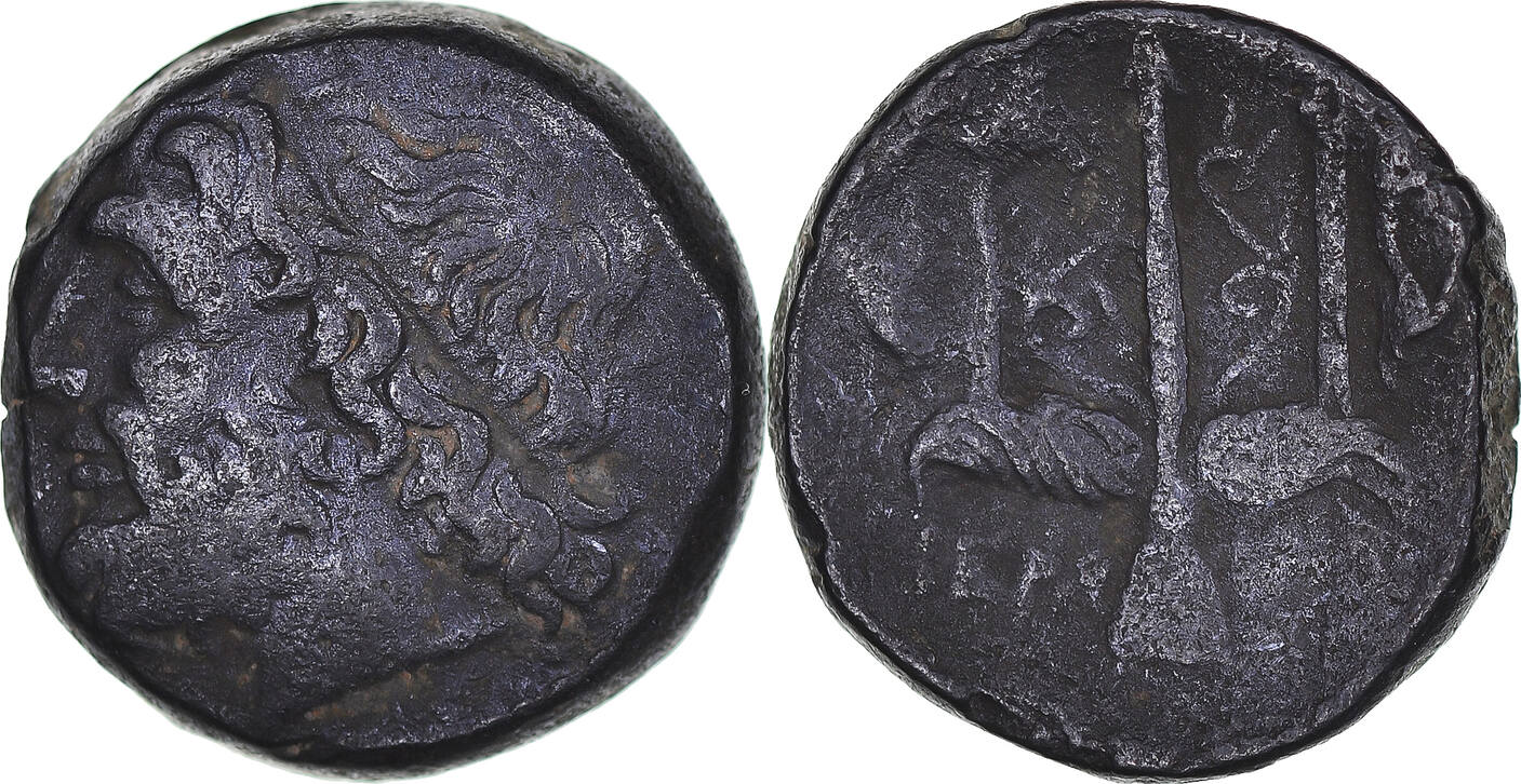 Litra 275-215 BC Syracuse Münze, Sicily, Hieron II, Syracuse, S+ ...