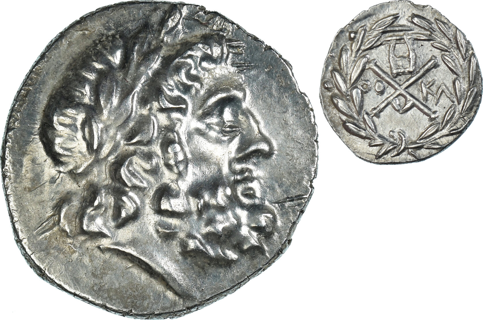 Triobol or Hemidrachm ca. 175-168 BC Megara Münze, Megaris, Megara, VZ ...