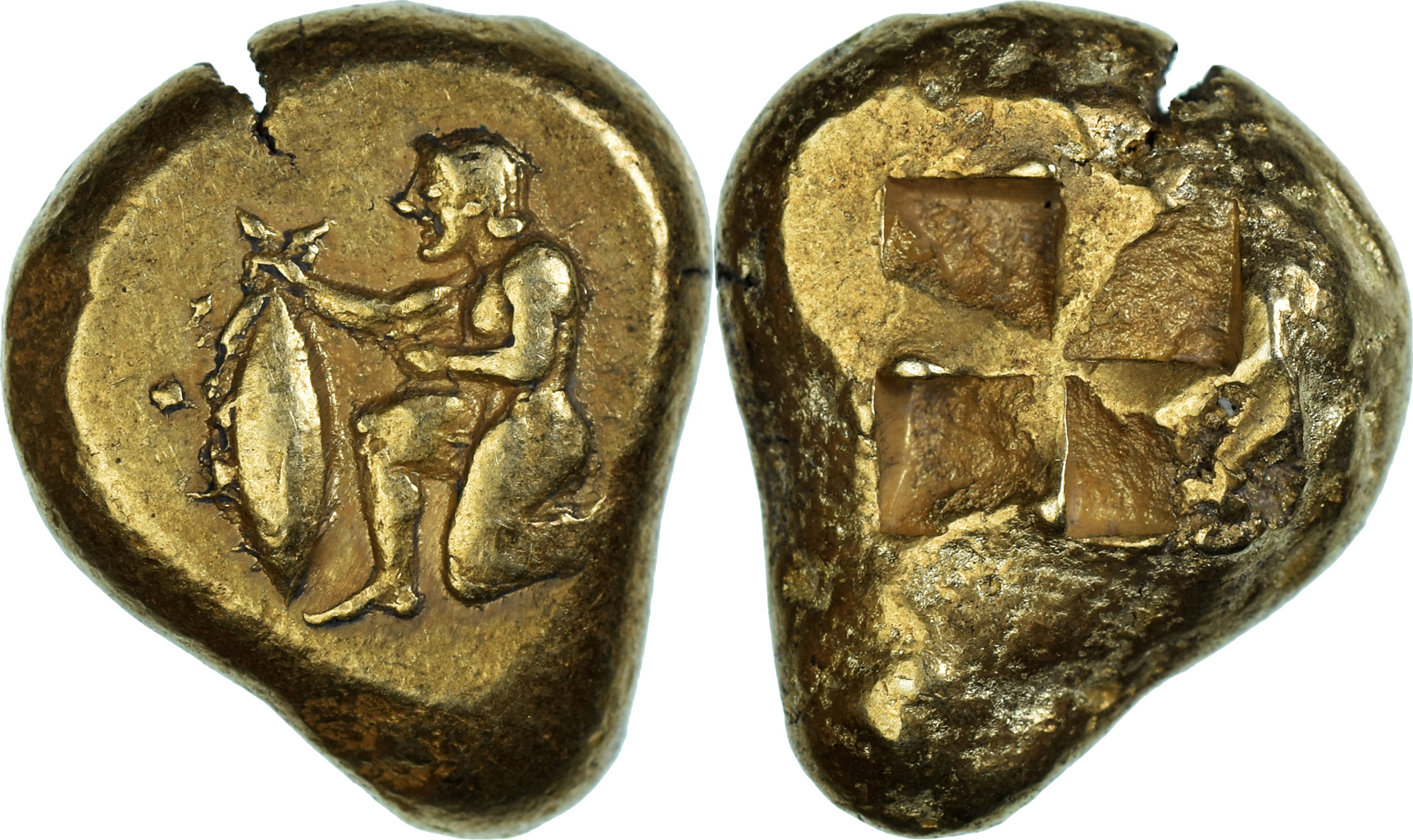 Stater ca. 550-470 v. Chr Cyzicus Mysia, Kyzikos, Electrum, NGC Ch VF 5 ...