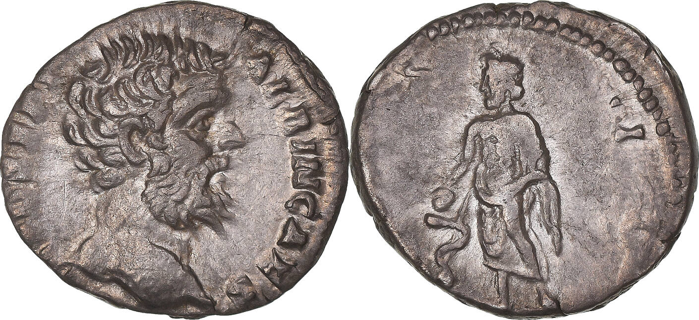 Denarius 193-195 Rome Münze, Clodius Albinus, Rome, SS, Silber, RIC:2 ...