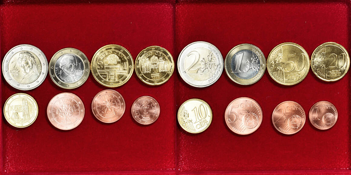 Österreich Euro-Set 2017 Set 8 monnaies Euro, UNZ | MA-Shops