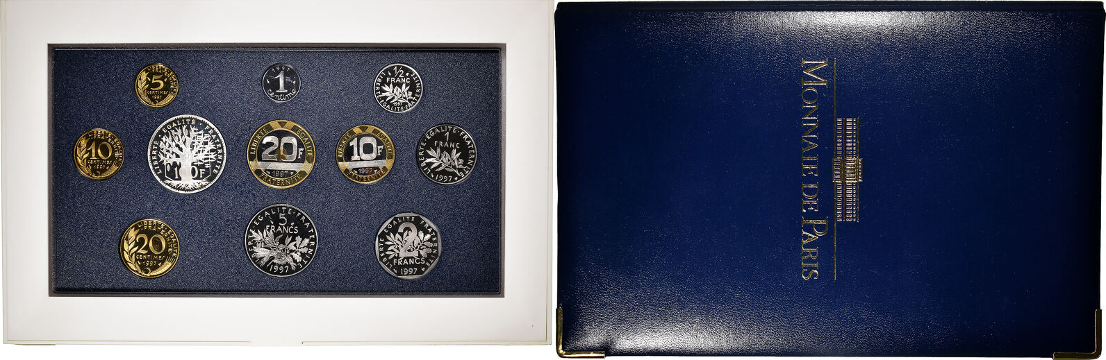 Frankreich Set francs. 1997 Münze, BE, STGL, (No Composition) | MA-Shops