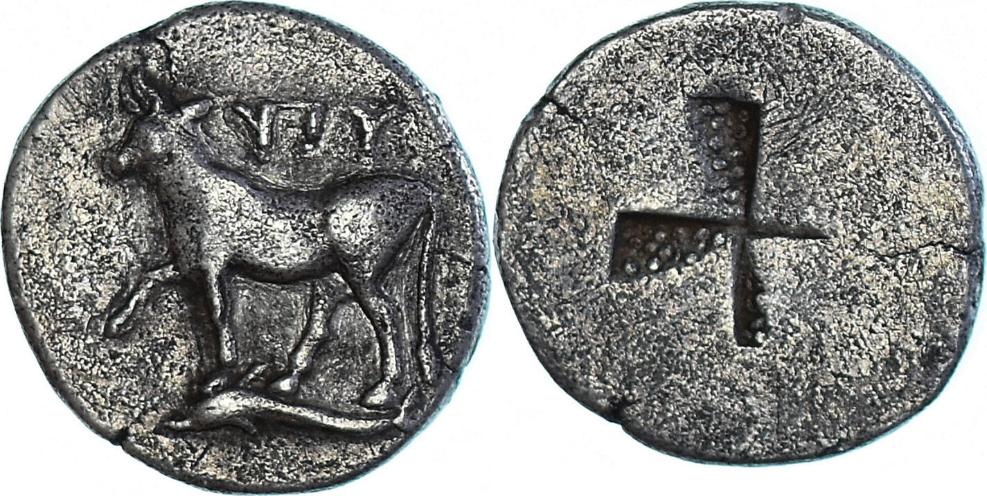 Siglos ca. 340-320 BC Byzantium Münze, Thrace, Byzantium, SS, Silber ...