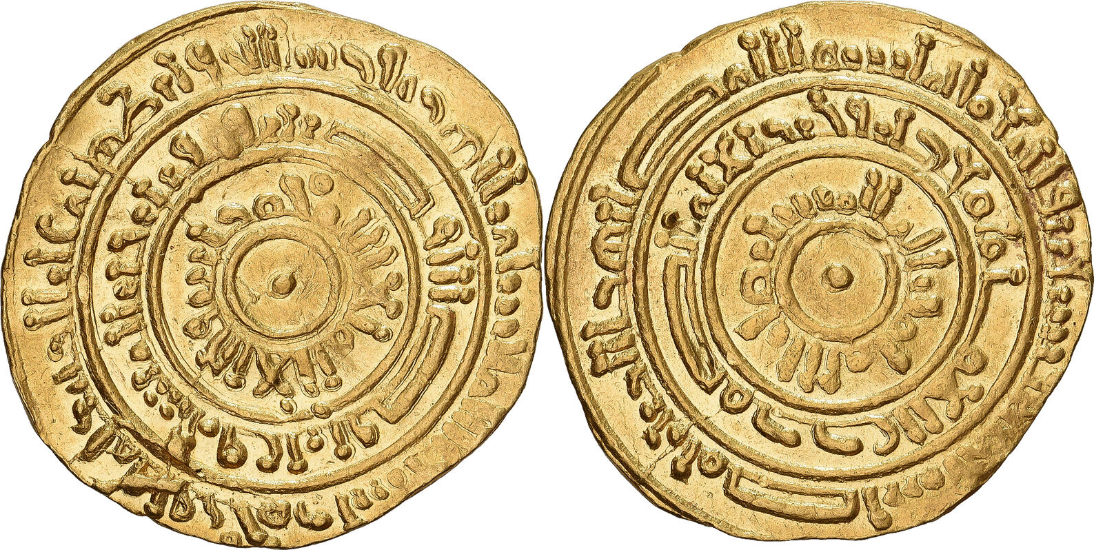 Ägypten 1 Dinar AH 427-487/1036-1094 Cairo Fatimid Caliphate, Al ...