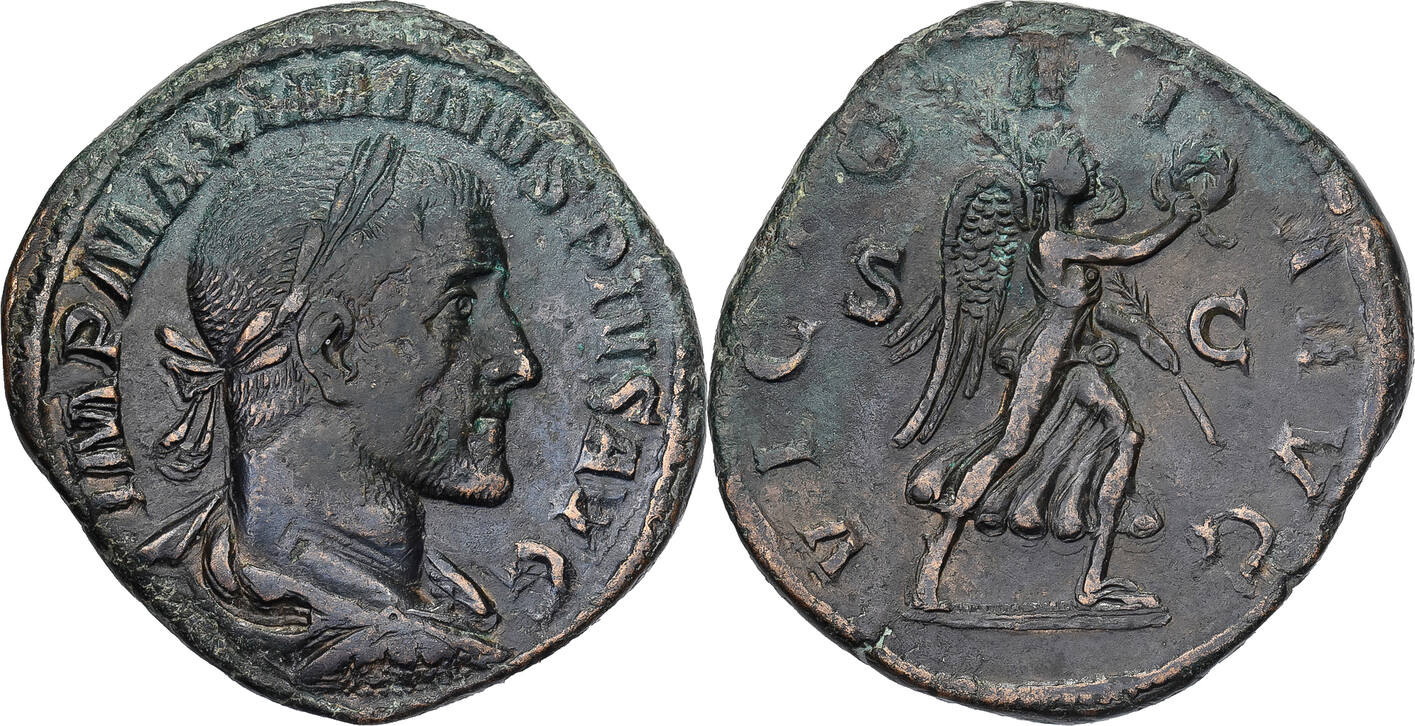 Sesterz 235-236 Rome Maximinus I Thrax, Rome, Bronze, SS+ | MA-Shops