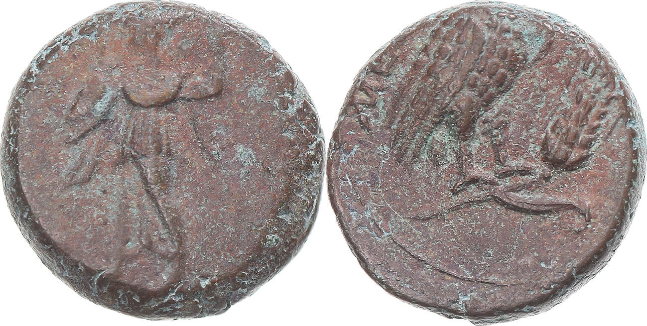 Æ ca. 300-250 BC Metapontio Münze, Lucania, Metapontion, S+, Bronze, HN ...