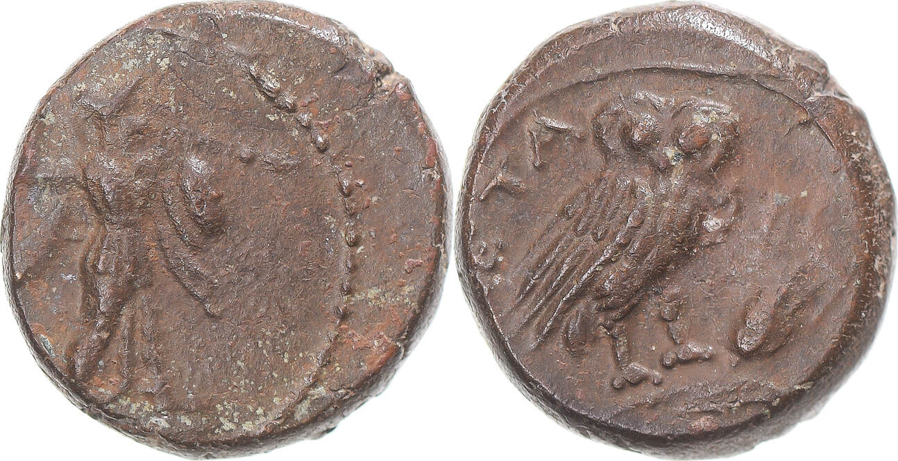 Æ ca. 300-250 BC Metapontio Münze, Lucania, Metapontion, SS, Bronze, HN ...