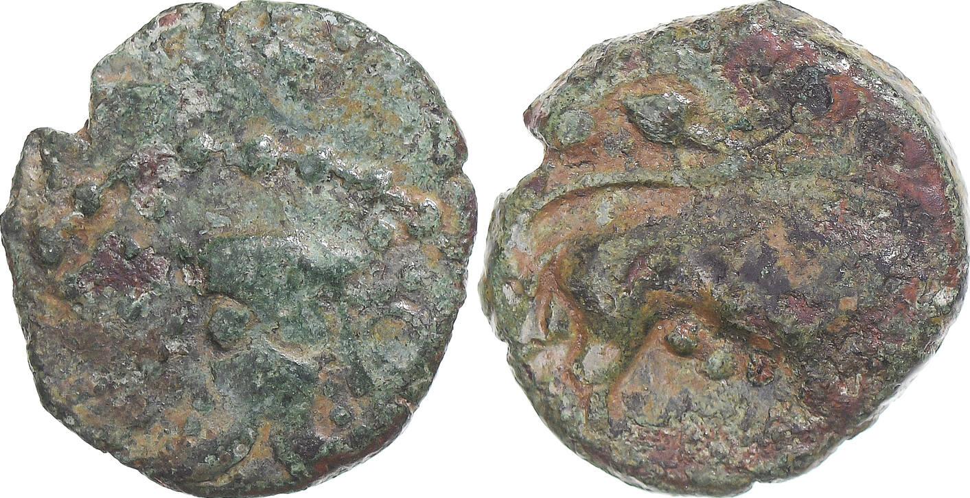 Bronze CAITIO/AMANDI 1st century BC Münze, Atrebates, S, Bronze | MA-Shops
