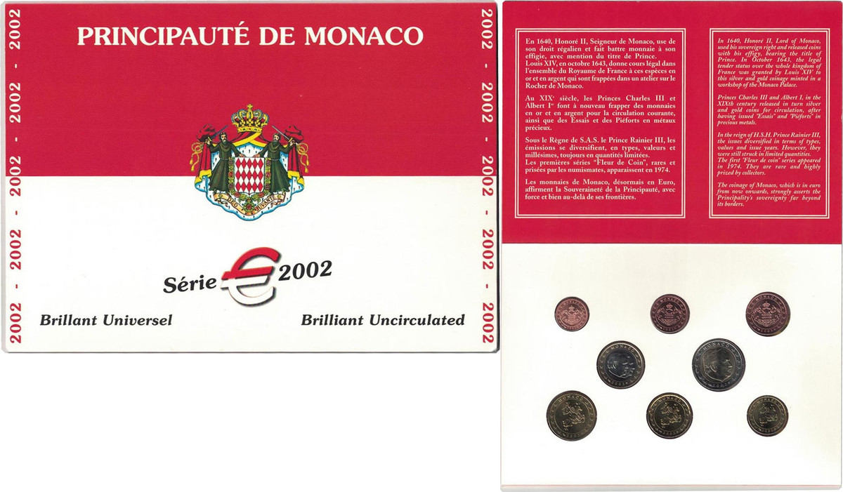 Monaco Set 2002 STGL, (No Composition) | MA-Shops
