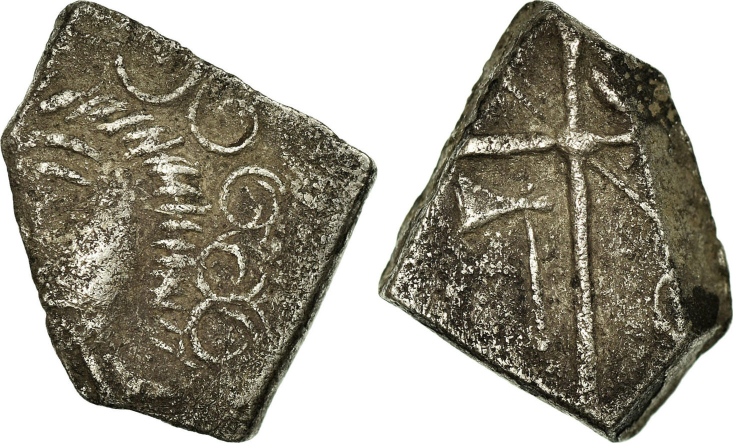 Drachm 100-50 BC Münze, Ruteni, SS, Silber, Feugère-Py:RUT-266 | MA-Shops