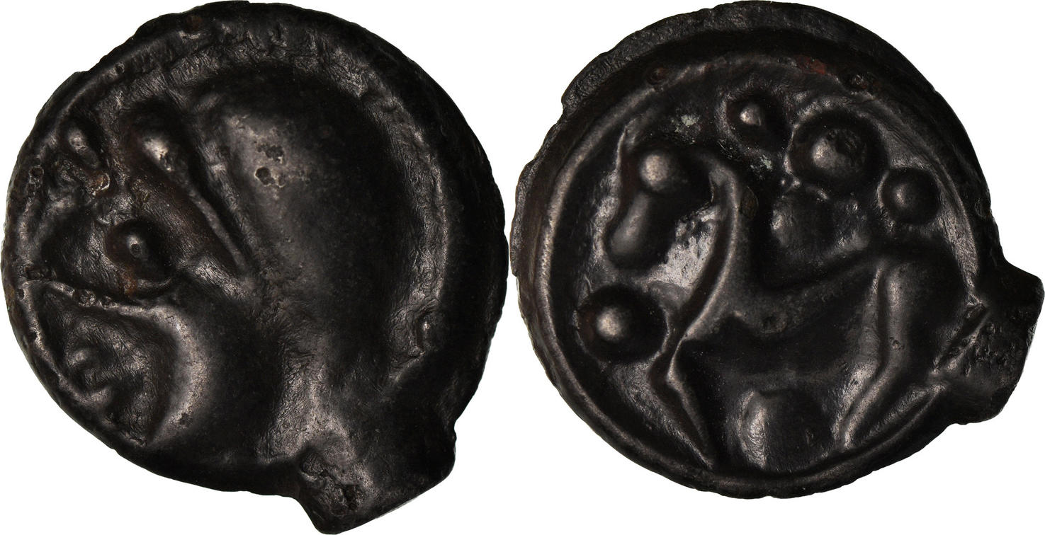 Potin Münze, Senones, Sens, SS, Delestrée:2646 | MA-Shops