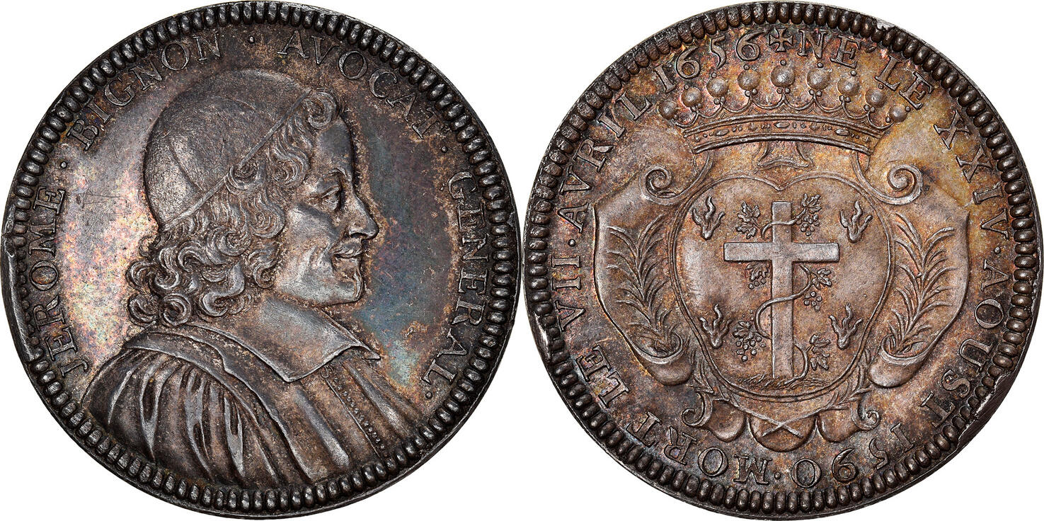 Frankreich betaalpenning Token, Jérôme Bignon (1590-1656), Rare, VZ ...