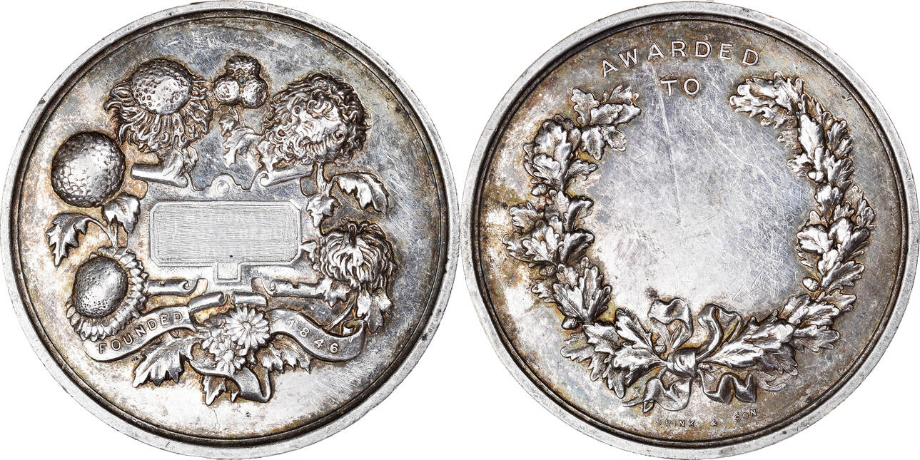 United Kingdom Medaille National Chrysantemum Society, Flora, Spink and ...