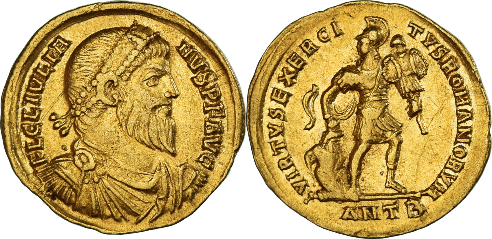 Solidus 361-363 Antioch Münze, Julian II, Antioch, SS+, Gold, RIC:VIII ...