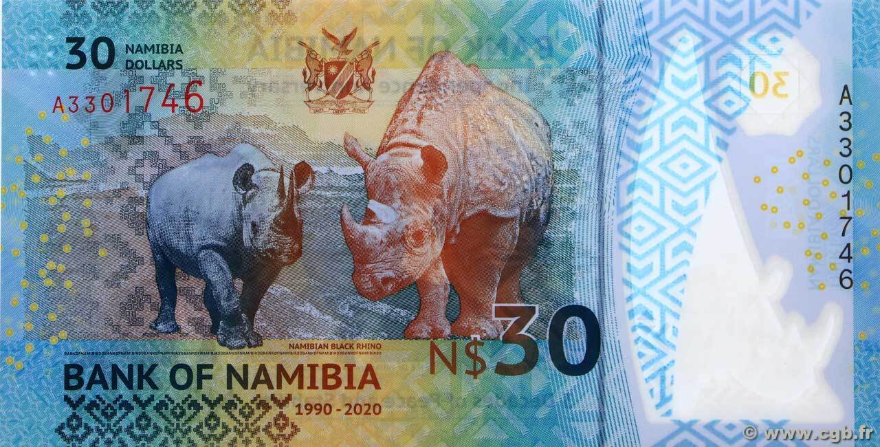 NAMIBIA 30 Namibia Dollars Commémoratif 2020 ST | MA-Shops