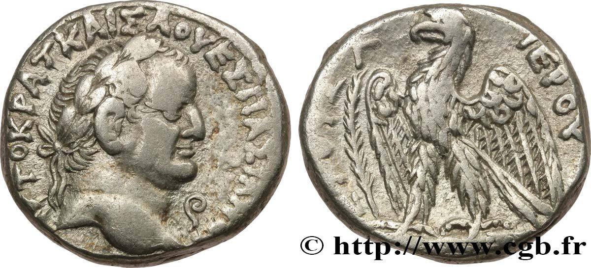 THE FLAVIANS (69 AD to 96 AD) Tétradrachme syro-phénicien VESPASIANUS ...