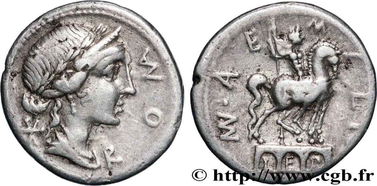 THE REPUBLIC (280 BC to 27 BC) Denier c. 114-113 v. Chr. AEMILIA Rome c ...