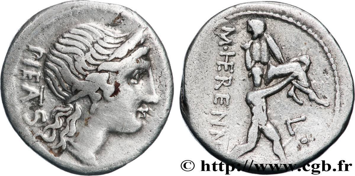 THE REPUBLIC (280 BC to 27 BC) Denier 108-107 v. Chr. HERENNIA Rome 108 ...
