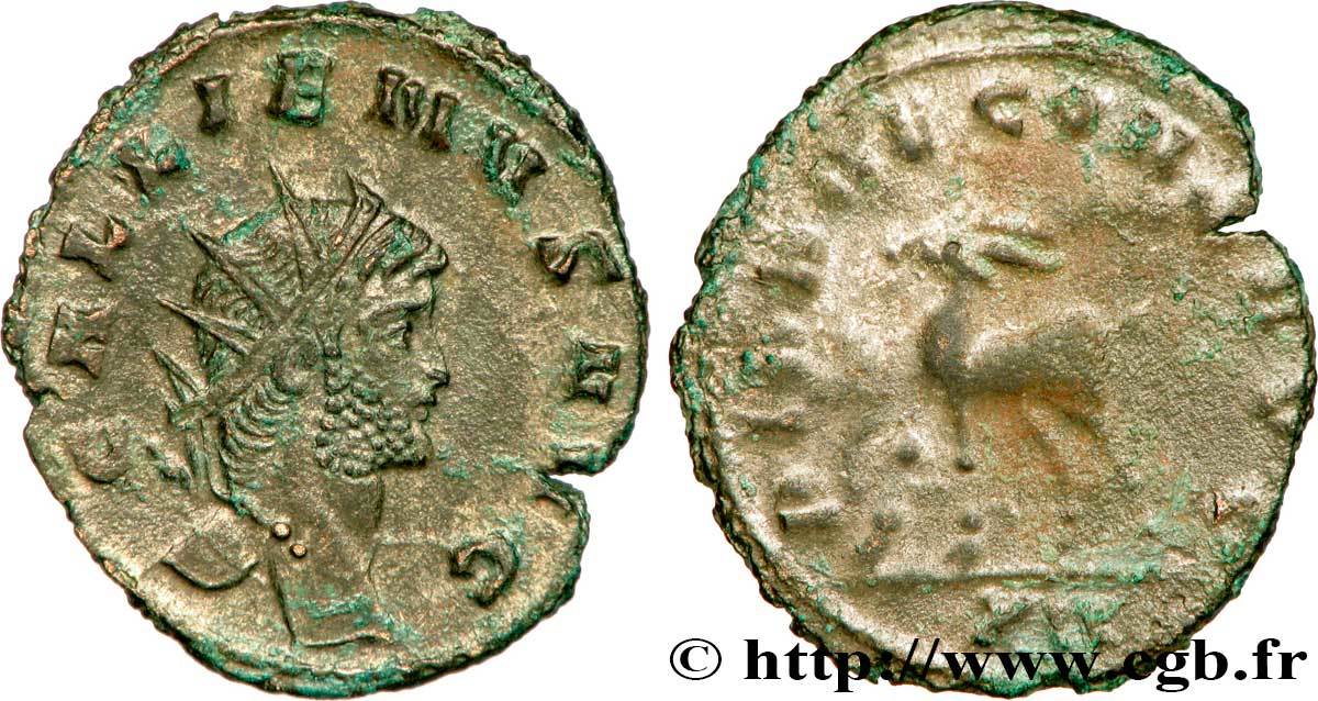 THE MILITARY CRISIS(235 AD to 284 AD) Antoninien GALLIENUS Rome 267-268 ...