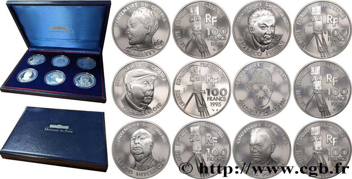 FRANKREICH Belle Épreuve Coffret Essais - Centenaire du Ciném ...